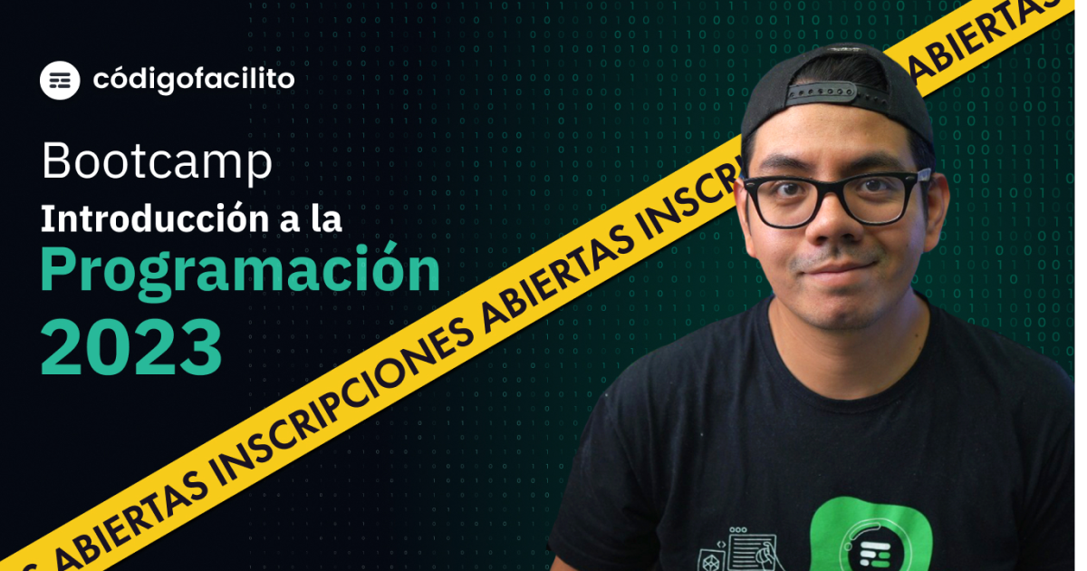 Inicia tu camino en programación.